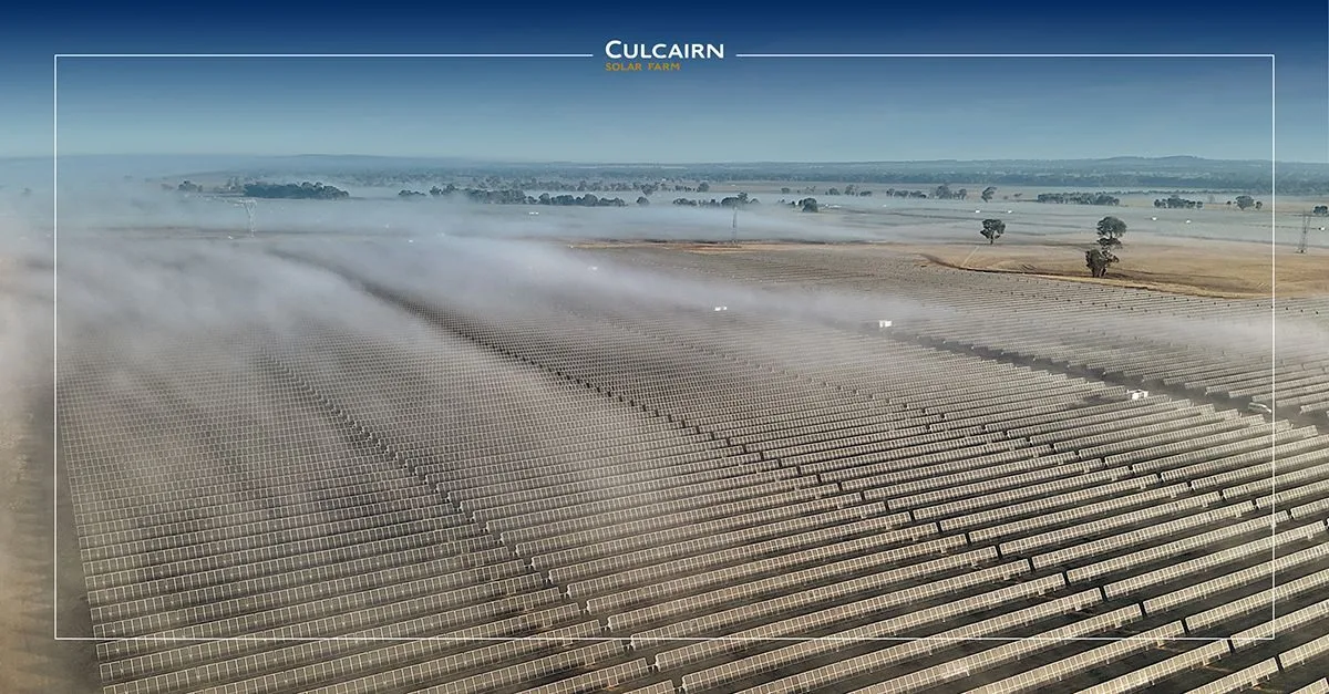 Construction Update July 2025 – Culcairn Solar Farm